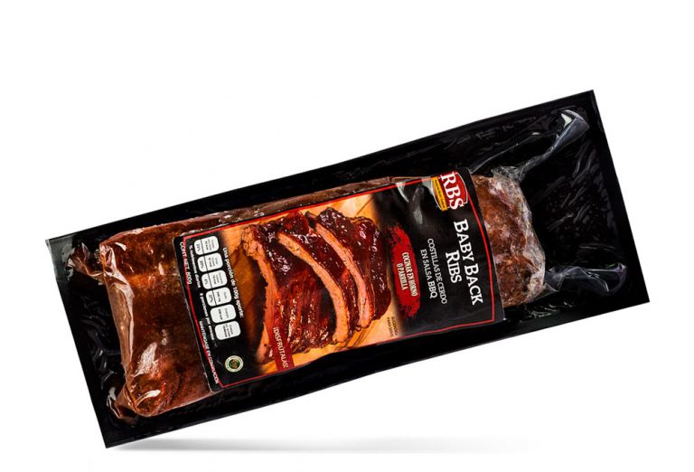 Baby Back Ribs Costillas de cerdo en salsa BBQ • Meat Industria en ...